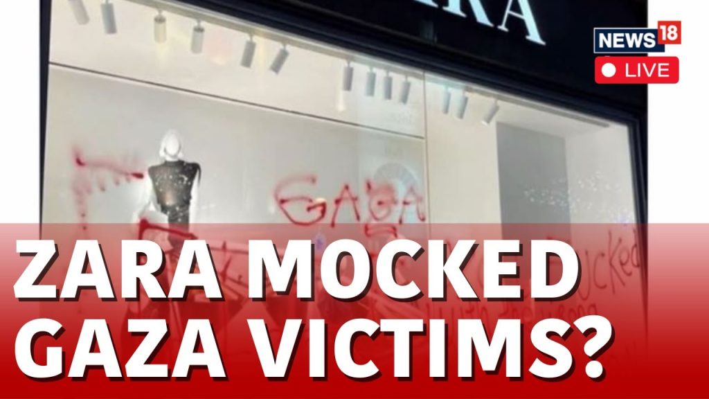 Israel Palestine War LIVE | Zara Pulls Advert From Website Front Page ...