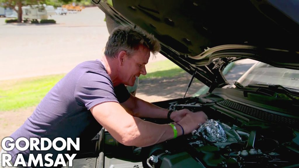 Gordon Ramsay Cooks Sea Bass On A Car Engine! – Another Blog with ...