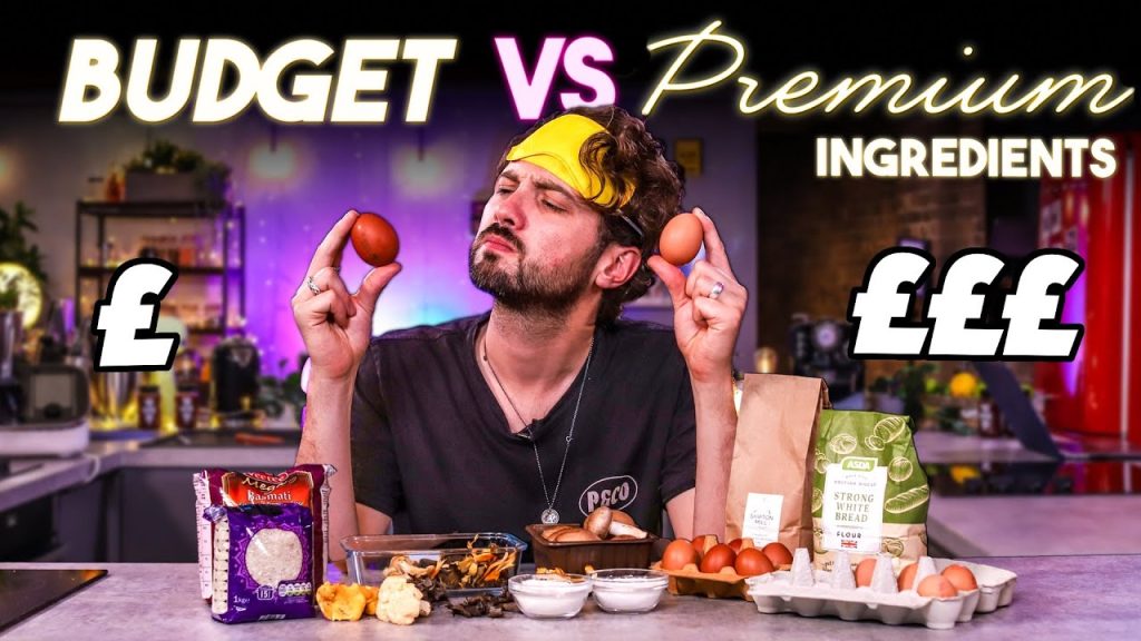 Blind Taste Testing BUDGET vs PREMIUM Ingredients | Can You Taste the ...
